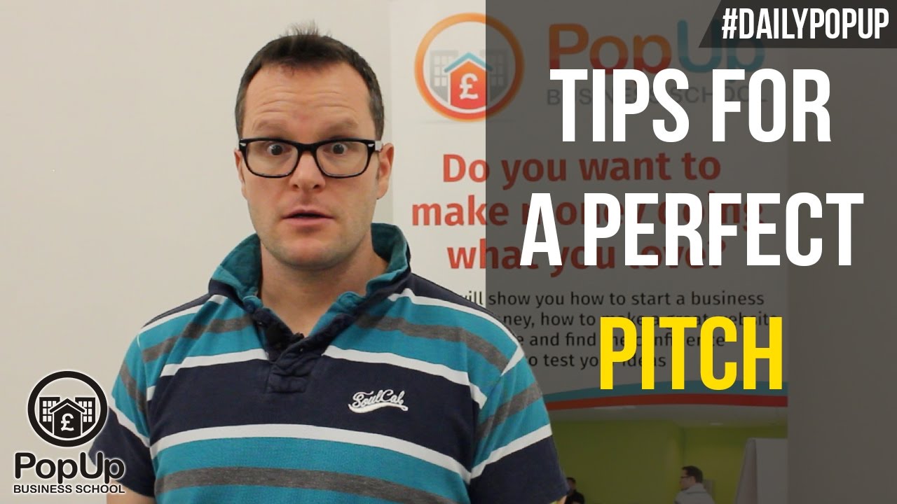 Tips For a Perfect Pitch - The Rebel School