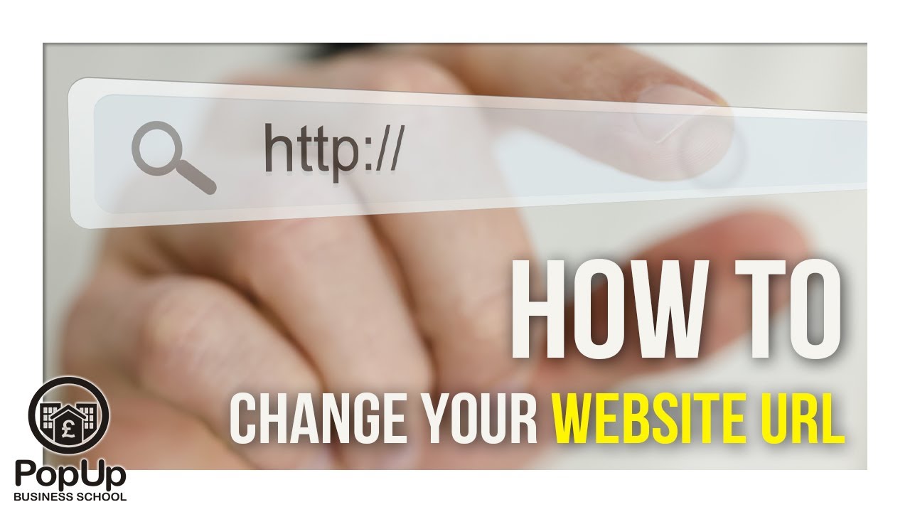 How To Change Your URL - The Rebel School