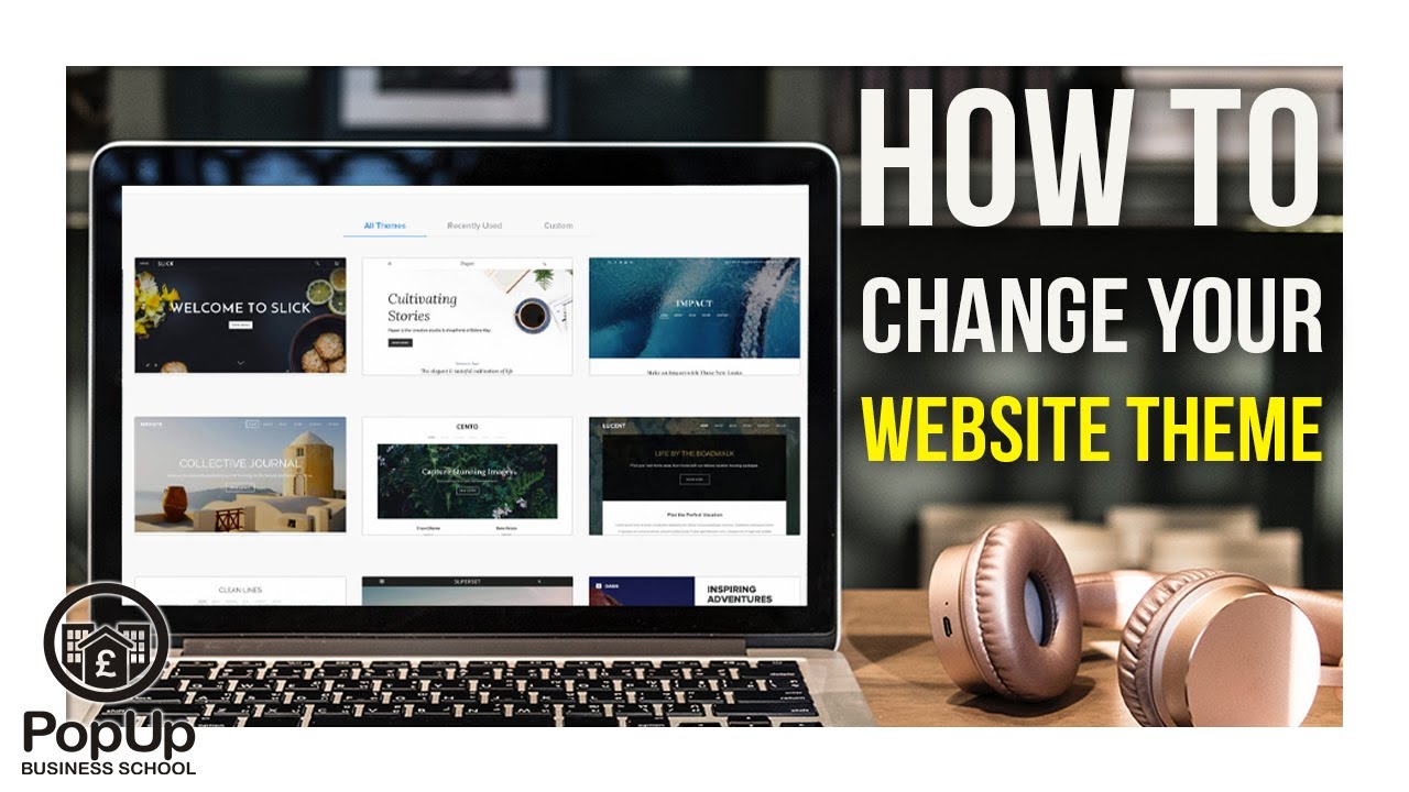 How to Change your Website Theme - The Rebel School